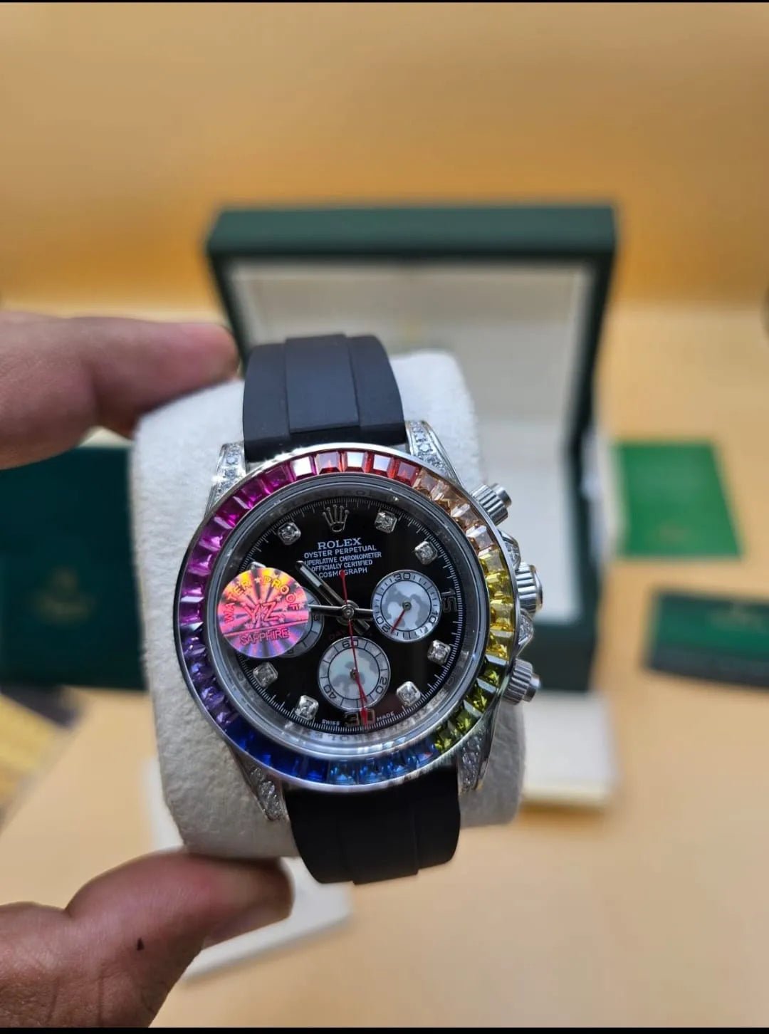 Rolex Reinbow Bazal Automatic Master Copy – Sumalani Watch Center